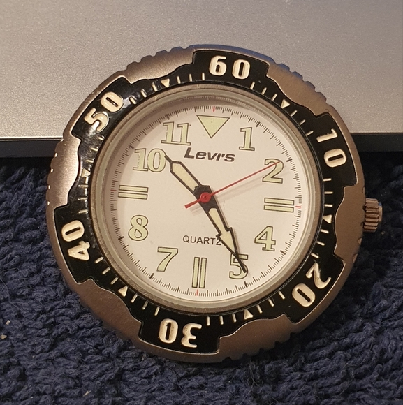 Levi's | Accessories | 20 Levis Black And White Pocket Watch | Poshmark